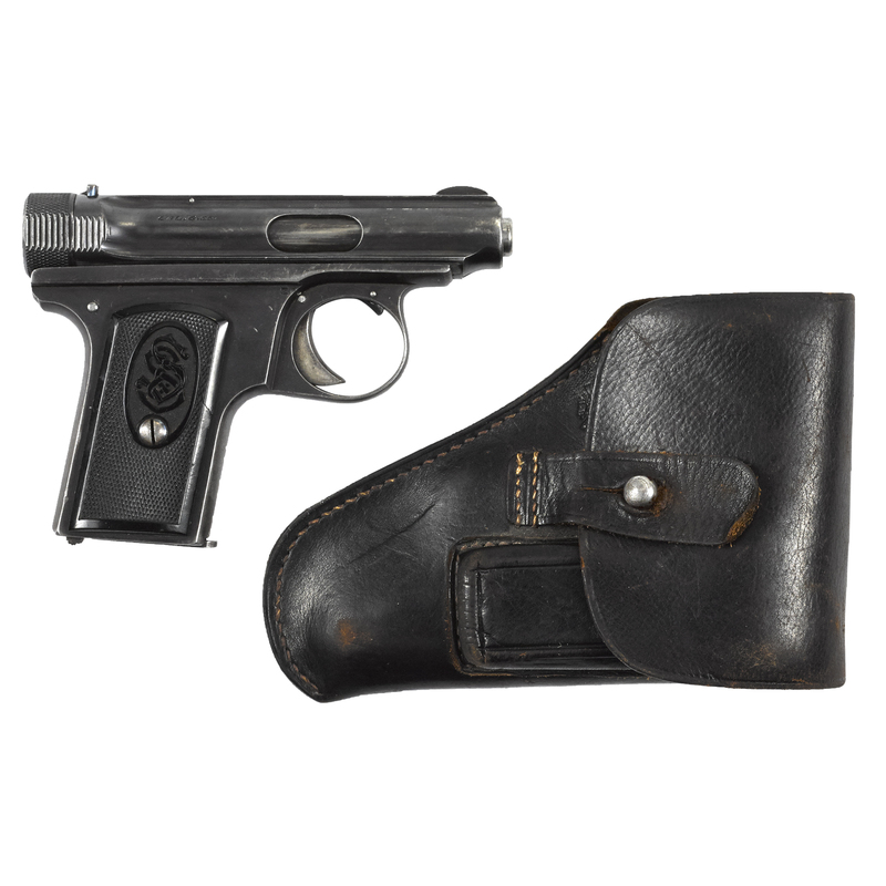 J. P. Saner model 1913 semi-automatic pistol, 6.35 - Auktionen ...