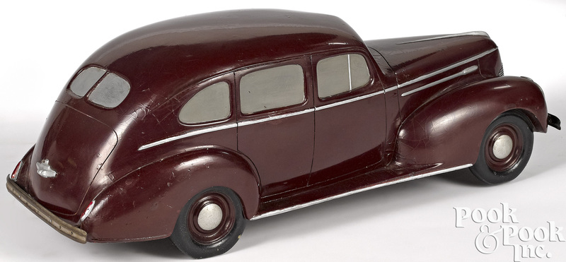 1939 Hudson plaster"Ditzler" paint studio model - auctions & price archive
