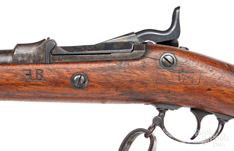 US Springfield model 1873 trapdoor rifle - auctions & price archive