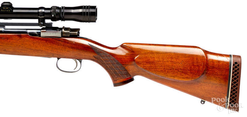Custom Mauser action Flaig's bolt action rifle - auctions & price archive